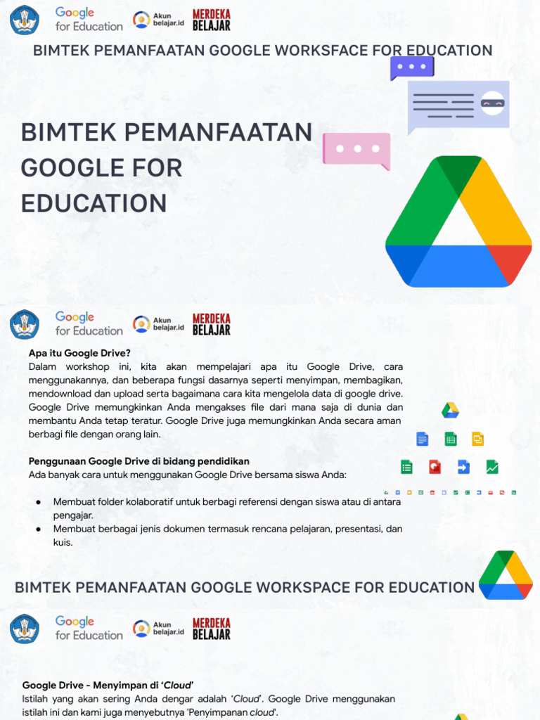 Pemanfaatan Google Drive untuk Pendidikan | PDF | Komputer