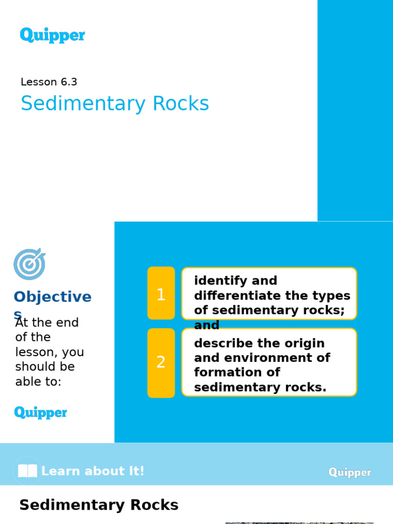 Sedimentary Rocks | PDF | Sedimentary Rock | Rock (Geology)