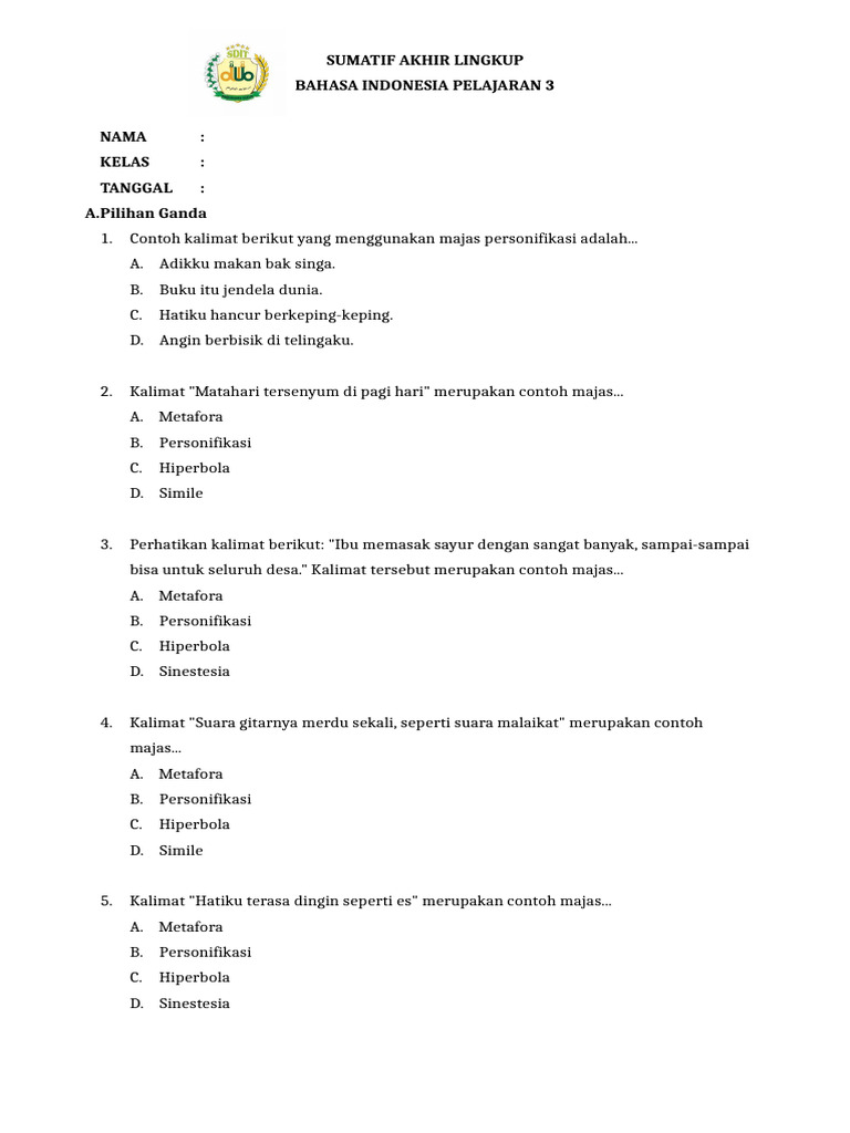 SAL BINDO PEL 3 | PDF