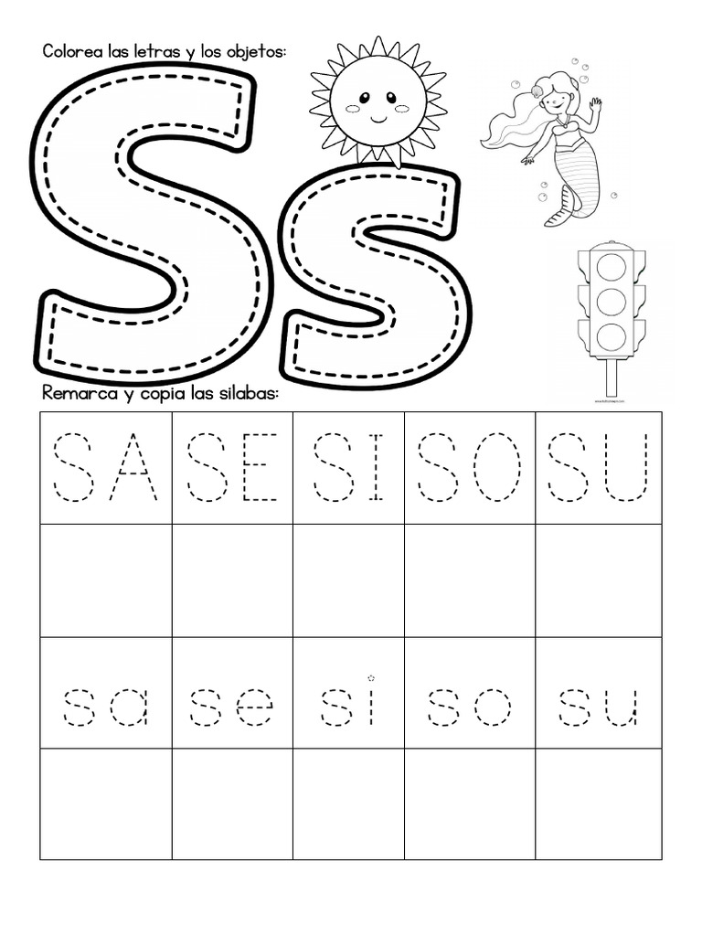 Sílabas y Construcción Palabras | PDF