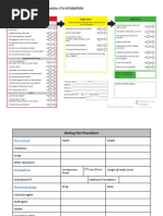 Upper GI Endoscopy Report Template | PDF | Stomach | Endoscopy