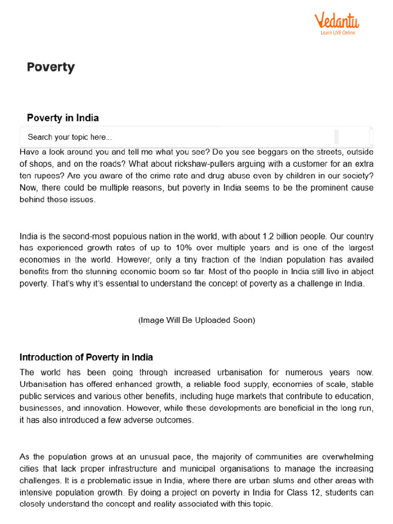 Poverty | PDF