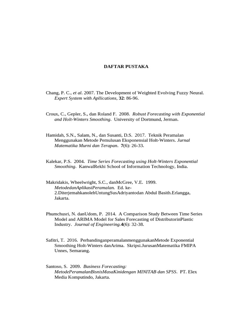 Daftar Pustaka | PDF | Technology & Engineering