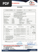 Water Test Report | PDF
