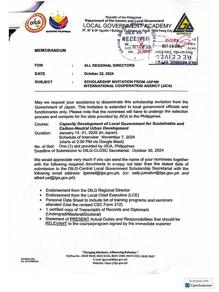 JICA-Scholarship | PDF JICA-Scholarship | PDF