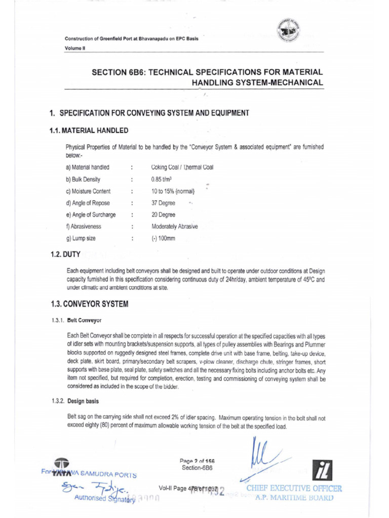 Mulapeta-Mhs-Technical Specifications | PDF