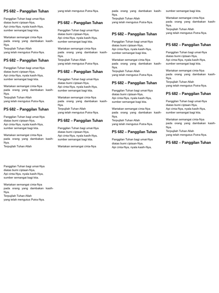 PS 682 | PDF | Memasak, Makanan, & Anggur | Agama & Spiritualitas