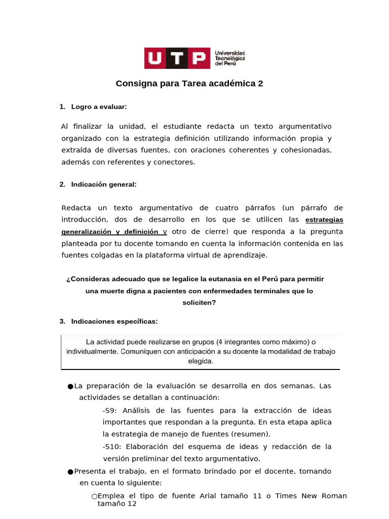 TA2_2024-II | PDF | Puntuación | Consentimiento informado