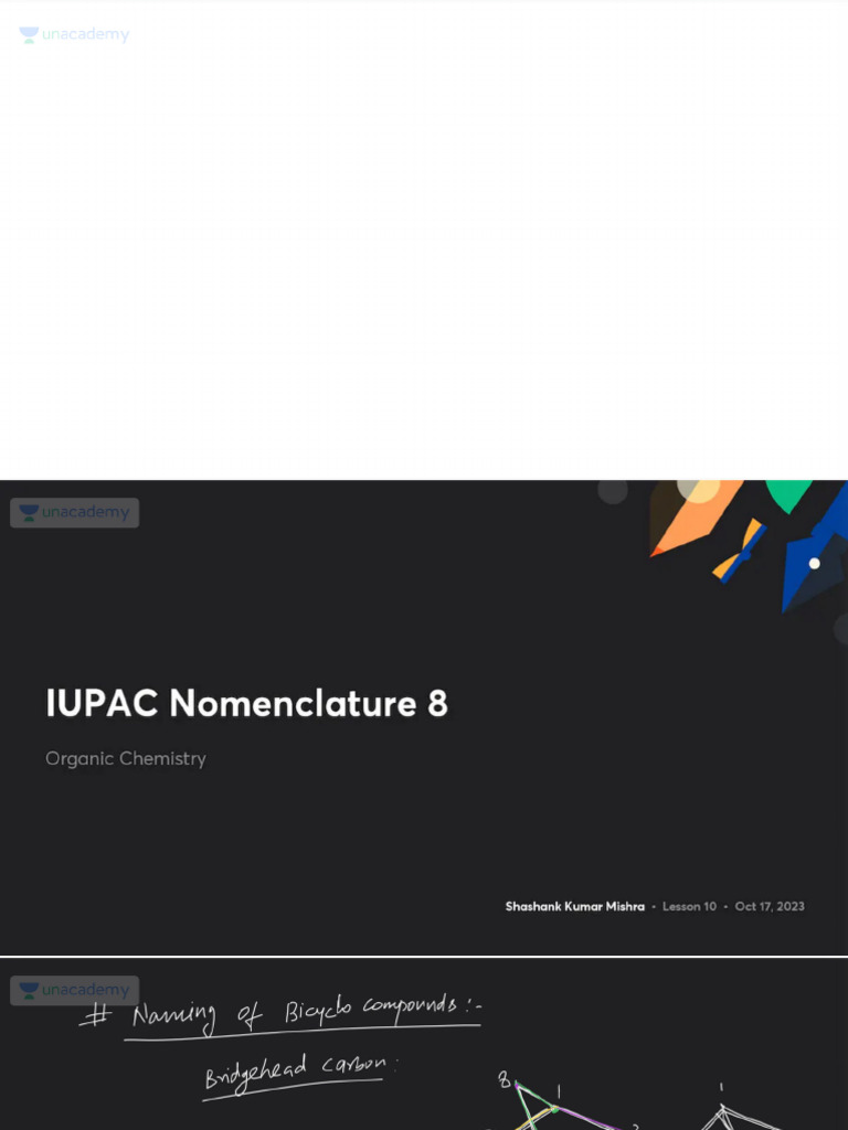 IUPAC Nomenclature 8 With Anno 1697708587216 | PDF