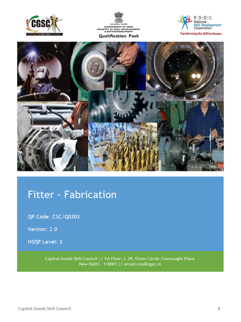 CSC_Q0303_Fitter-fabrication_v2.0 | PDF | Welding | Construction