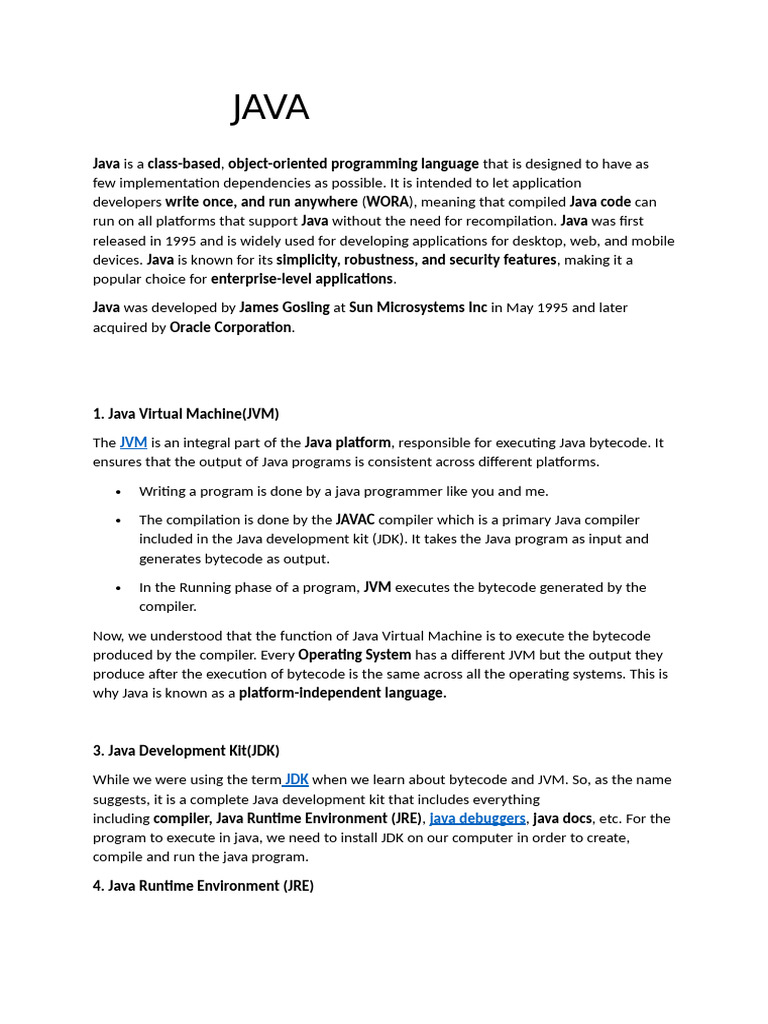 JAVA_2 | PDF | Inheritance (Object Oriented Programming) | Class ... JAVA_2 | PDF | Inheritance (Object Oriented Programming) | Class ...
