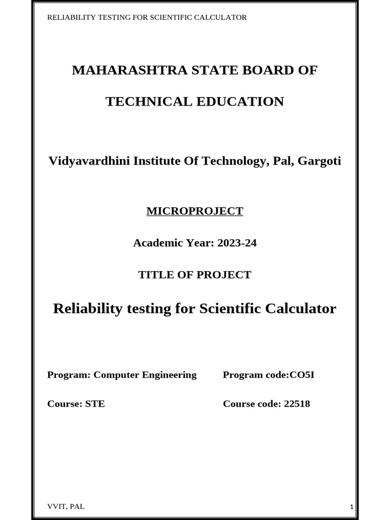 Ste Microproject Pdf Software Testing Reliability Engineering 2013