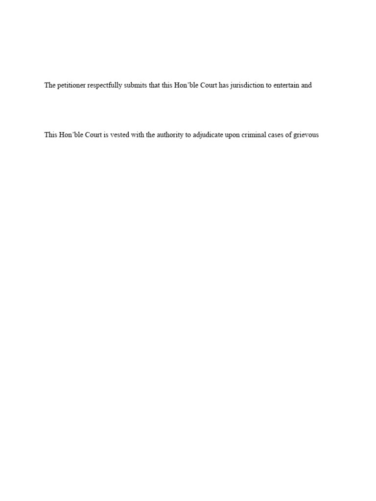 Statement of Jurisdiction | PDF