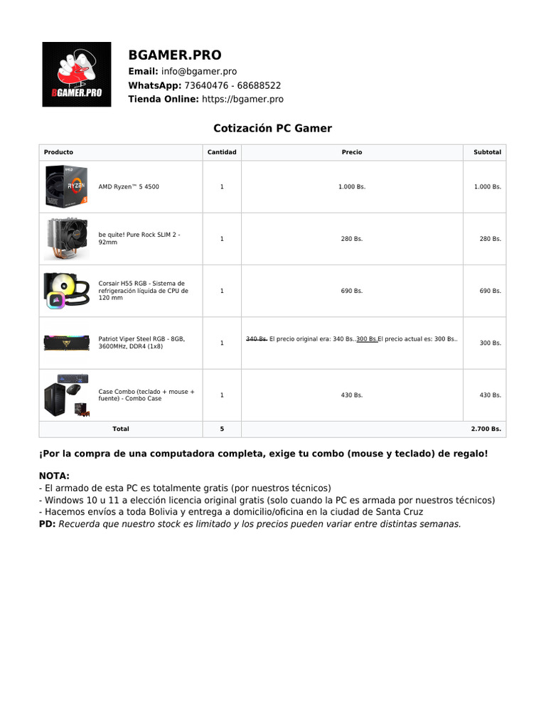 Product Builder | PDF