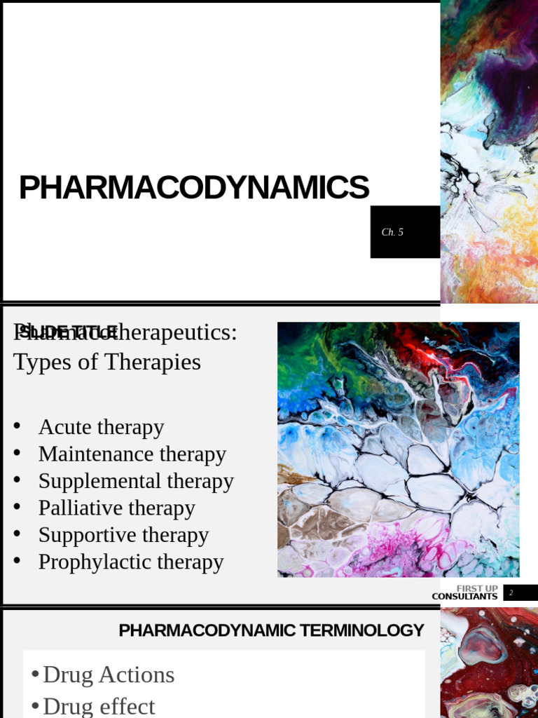 Pharmacodynamics and Drug Therapies | PDF | Receptor Antagonist | Agonist