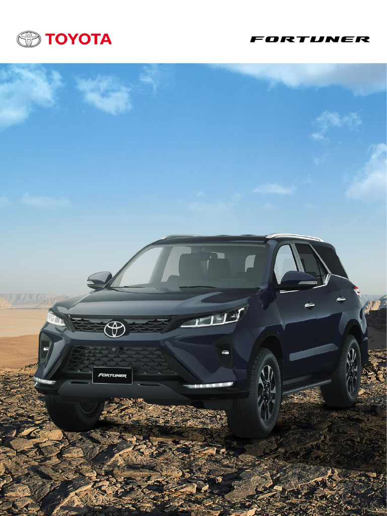 Fortuner 2023 Brochure V1 - كتالوج فورتشنر 2023 | PDF