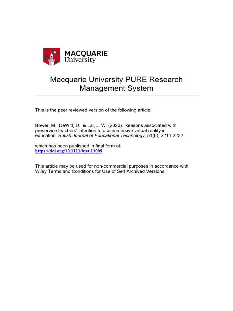 Macquarie University PURE Research Management System: British Journal ...