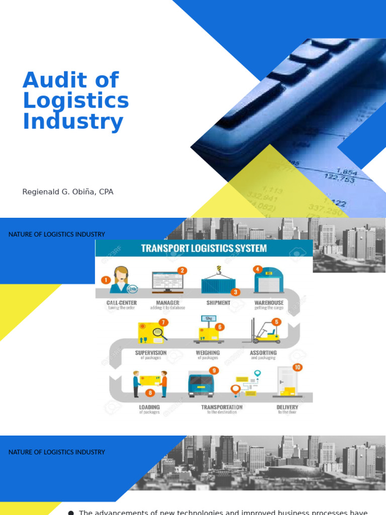 Audit of Logistics Industry | PDF | Logistics | Transport