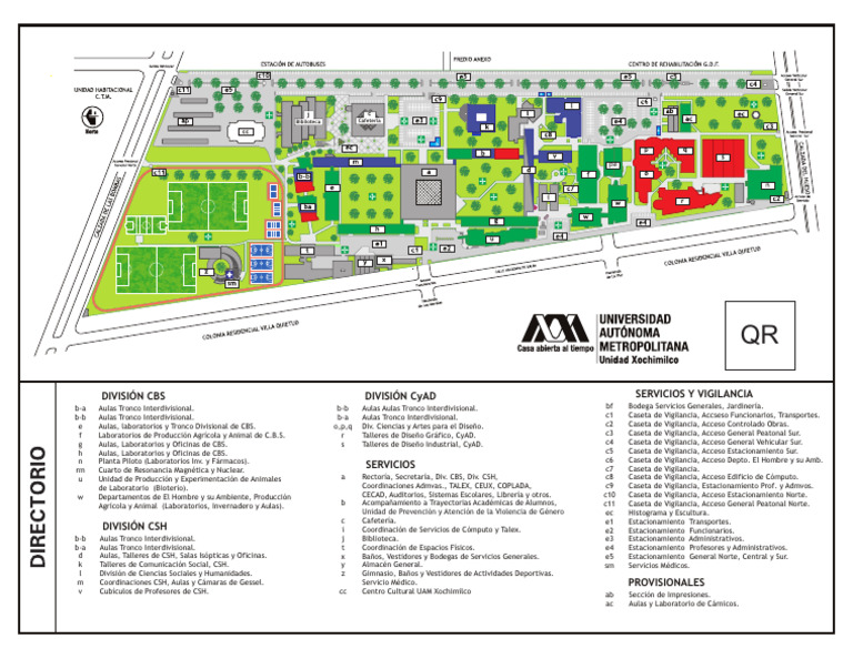 Mapa Uam | PDF