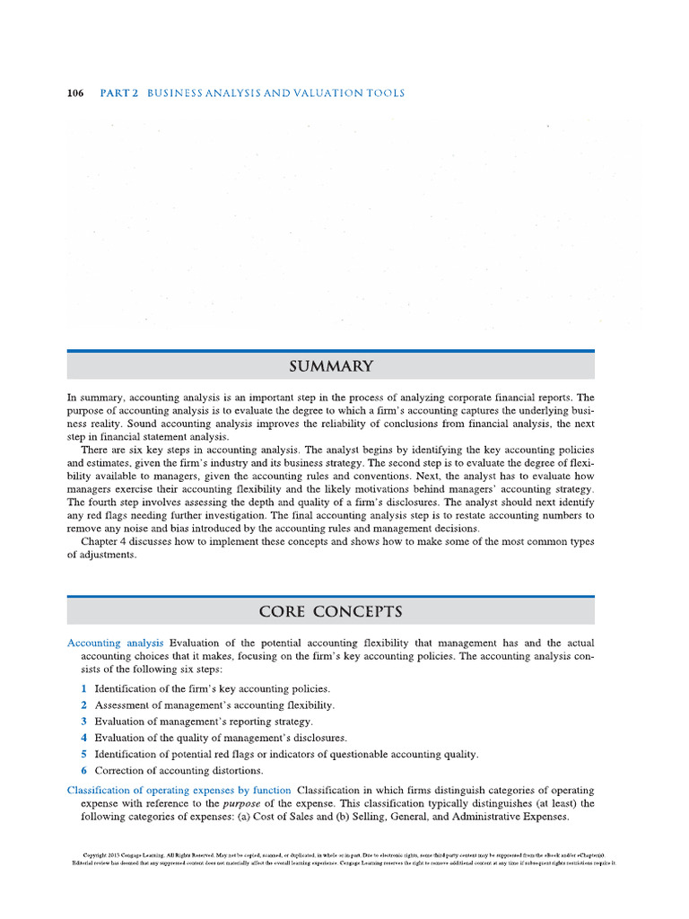 Chapter 3: Accounting Analysis 1 | PDF
