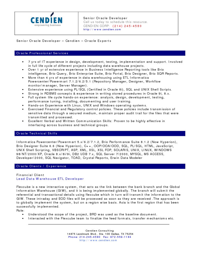 Oracle Consultant 0034 | PDF | Oracle Database | Ibm Db2