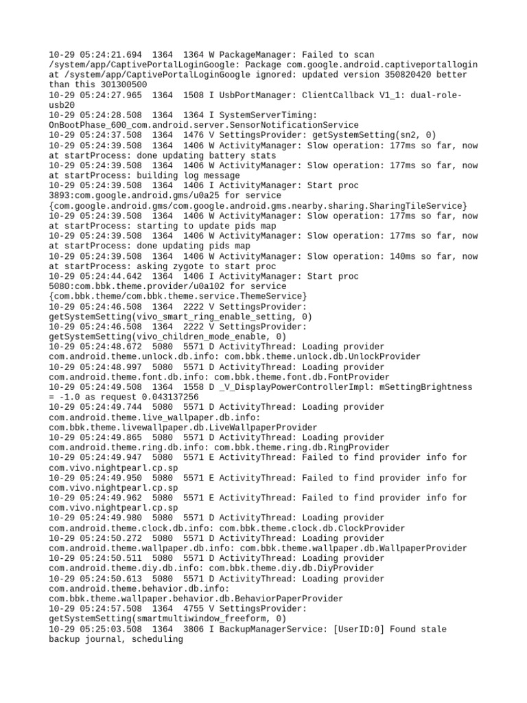 Log | PDF | Computer Architecture | System Software