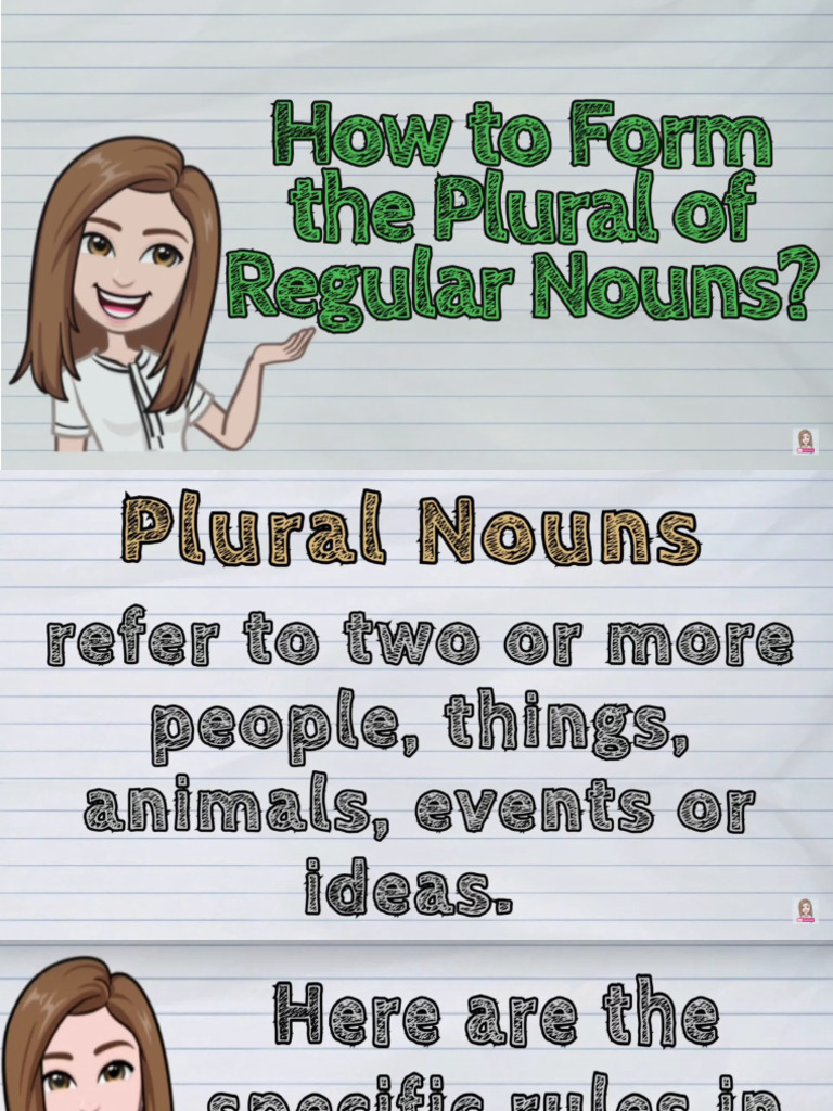 Forming Plural Noun | PDF