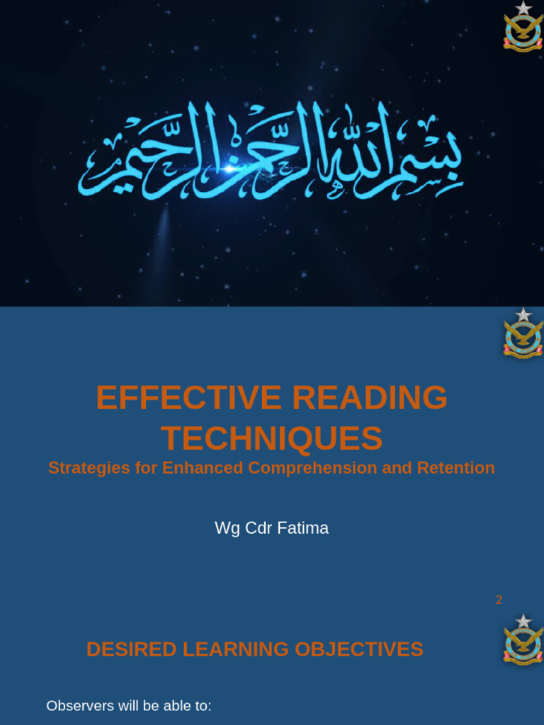 Reading Techniques-CLD | PDF | Speed Reading | Reading Comprehension