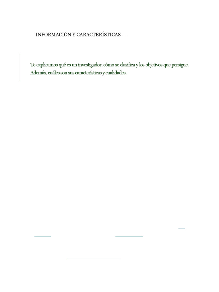 Qué es un Investigador Social | PDF | Conocimiento | Método científico