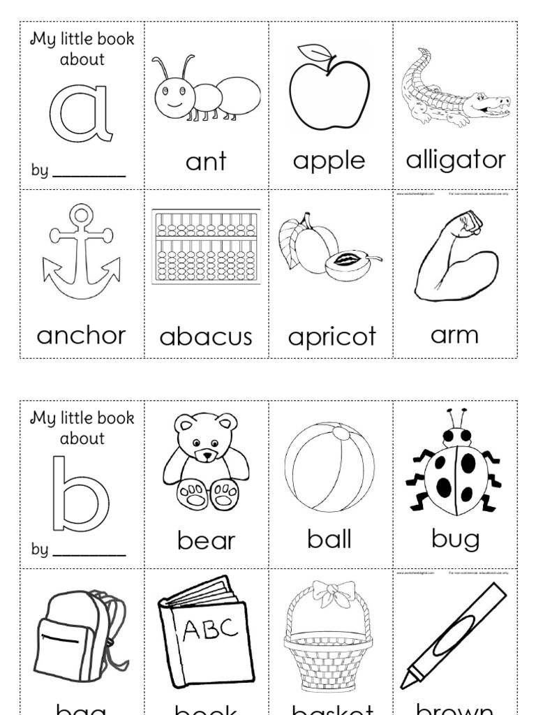 my little book (a to z) | PDF