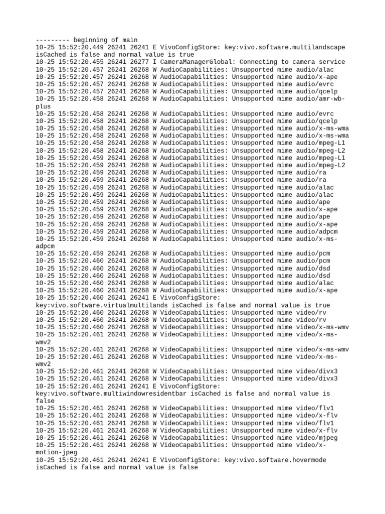 Log Cat 1729846340353 | PDF | Java (Programming Language) | Android (Operating System)