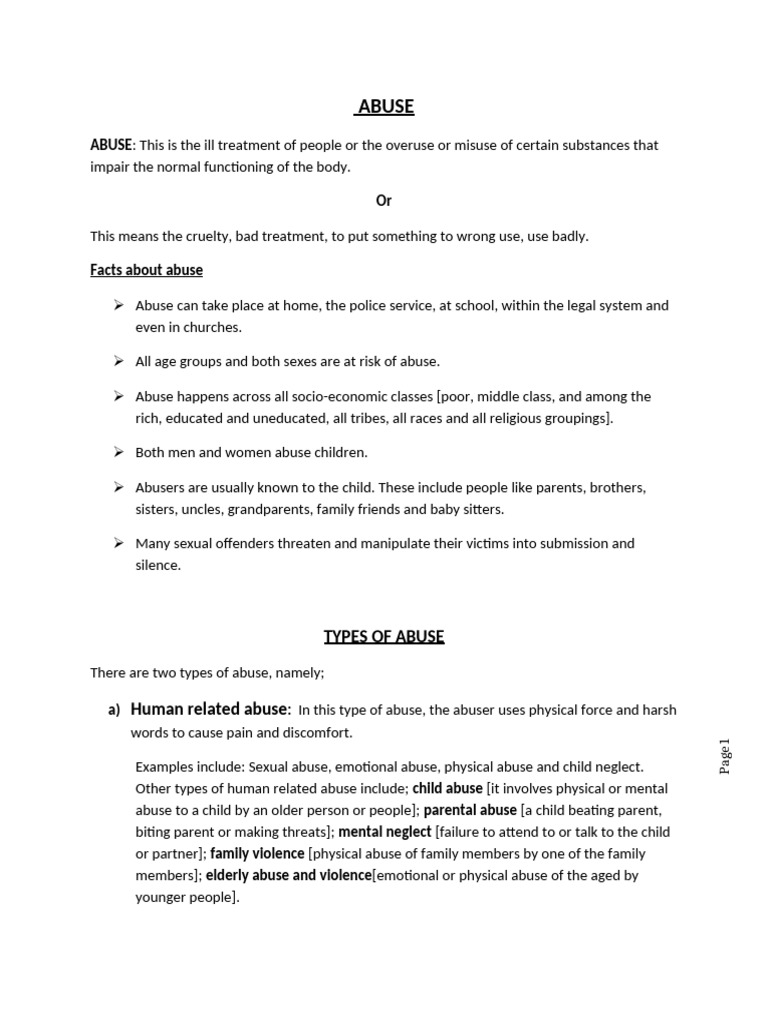 ALCOHOL AND SUBSTANCE ABUSE | PDF | Substance Abuse | Substance Dependence