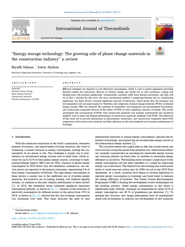 "Energy Storage Technology - The Growing Role of Phase Change Materials ...