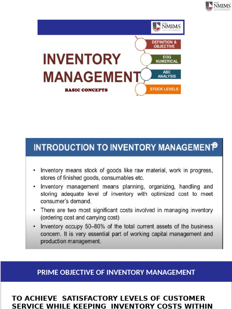 Inventory | PDF | Inventory | Financial Economics