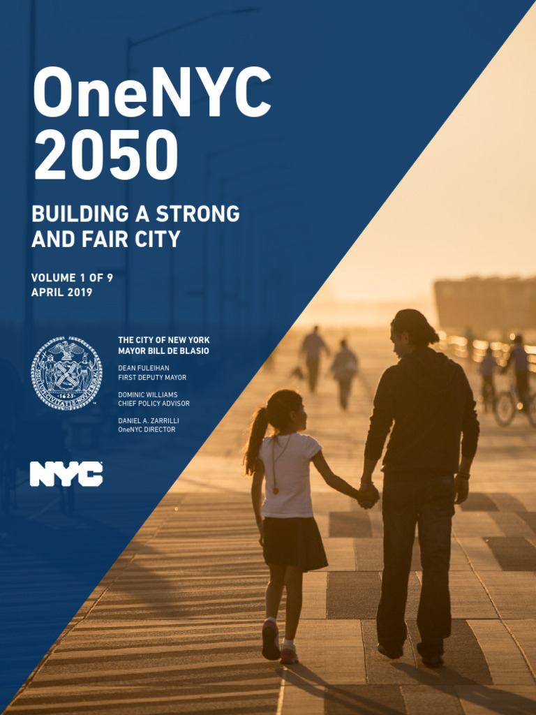OneNYC 2050: A Vision for NYC's Future | PDF | Infrastructure | New York City