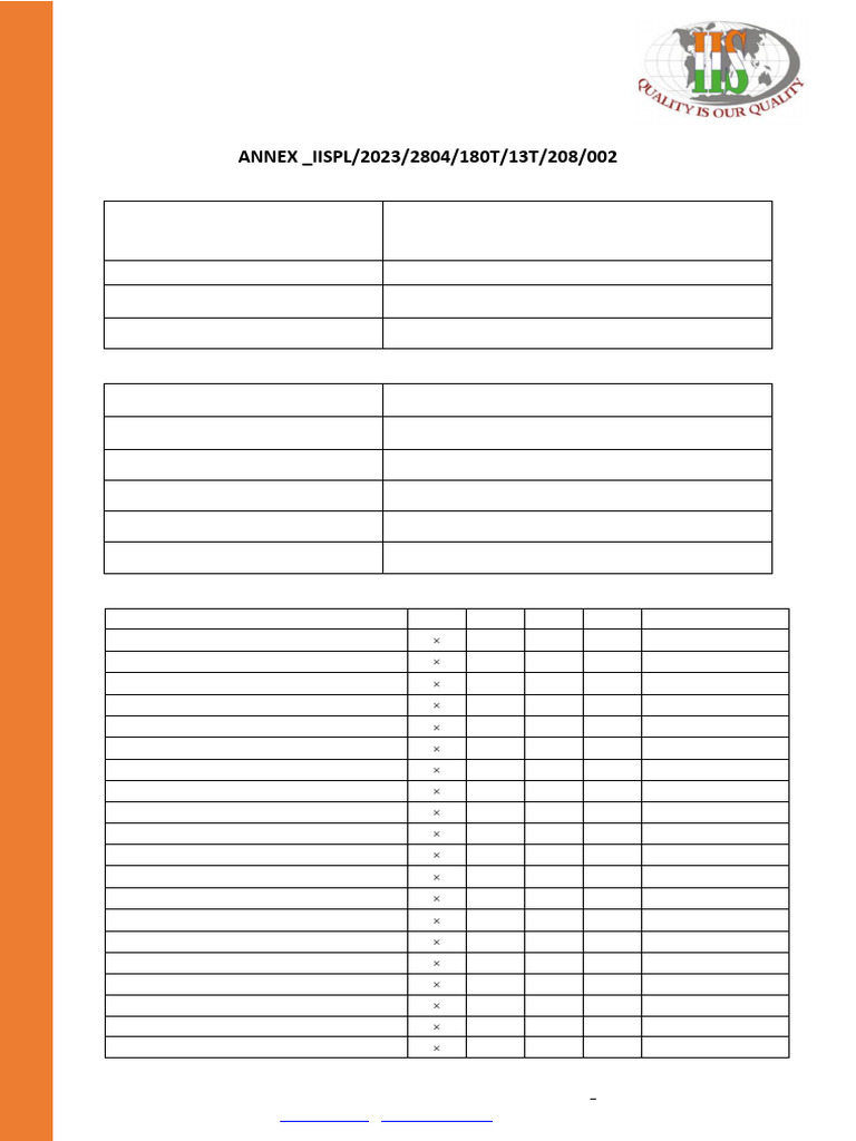002 - Annex - CRAWLER CRANE - 180T - 13T - Mazada - 28.04.23 | PDF | Crane (Machine ...