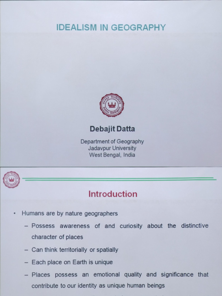 Idealism | PDF | Idealism | Idea