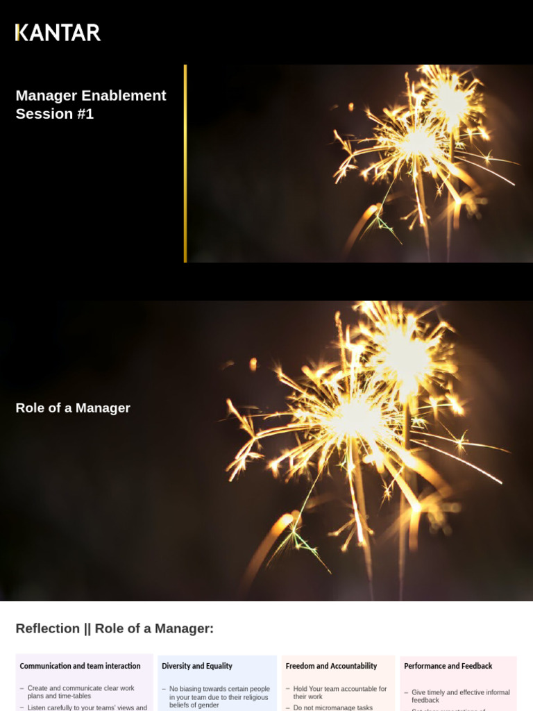 Manager Enablement Session 1 | PDF | Goal | Employee Retention