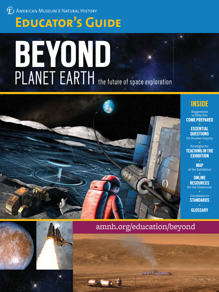 Beyond Planet Earth Educators Guide | PDF | Mars | Moon