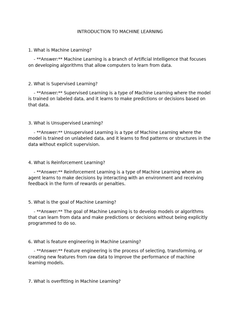 09_Machine Learning | PDF | Machine Learning | Cross Validation (Statistics)