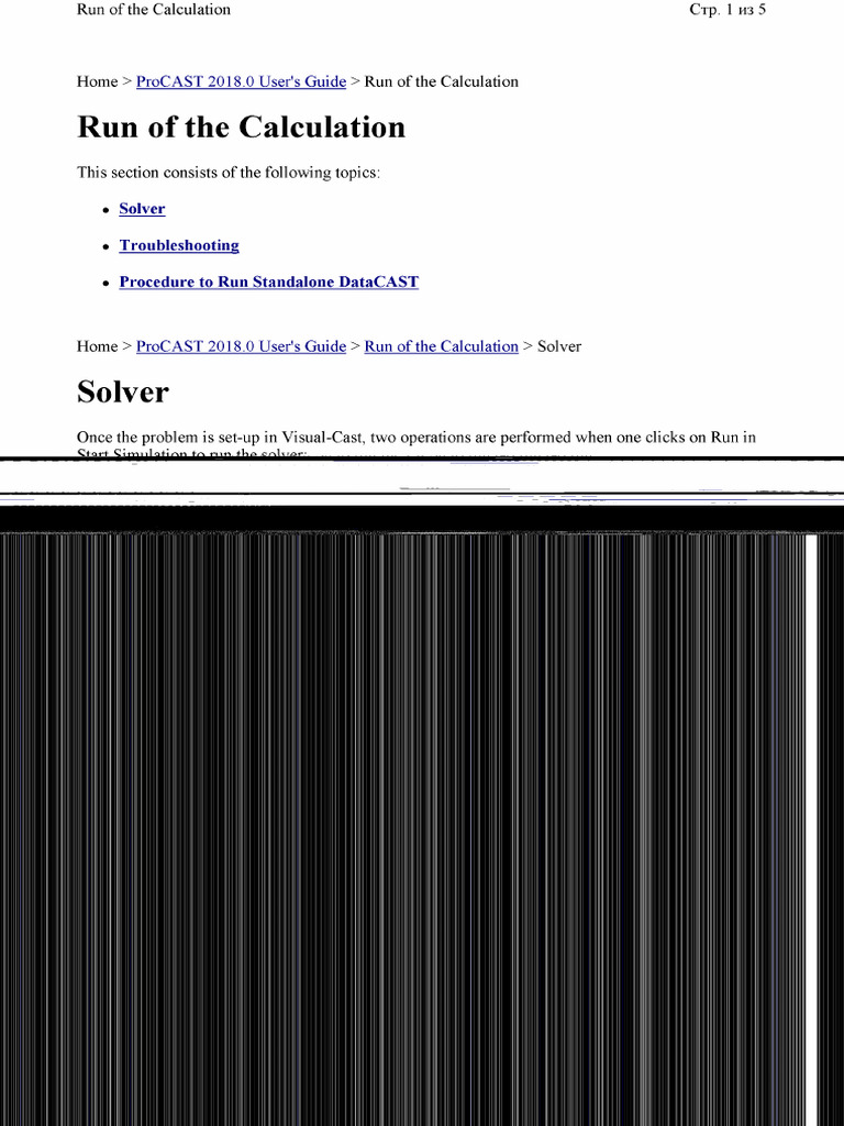 6 Run of The Calculation | PDF