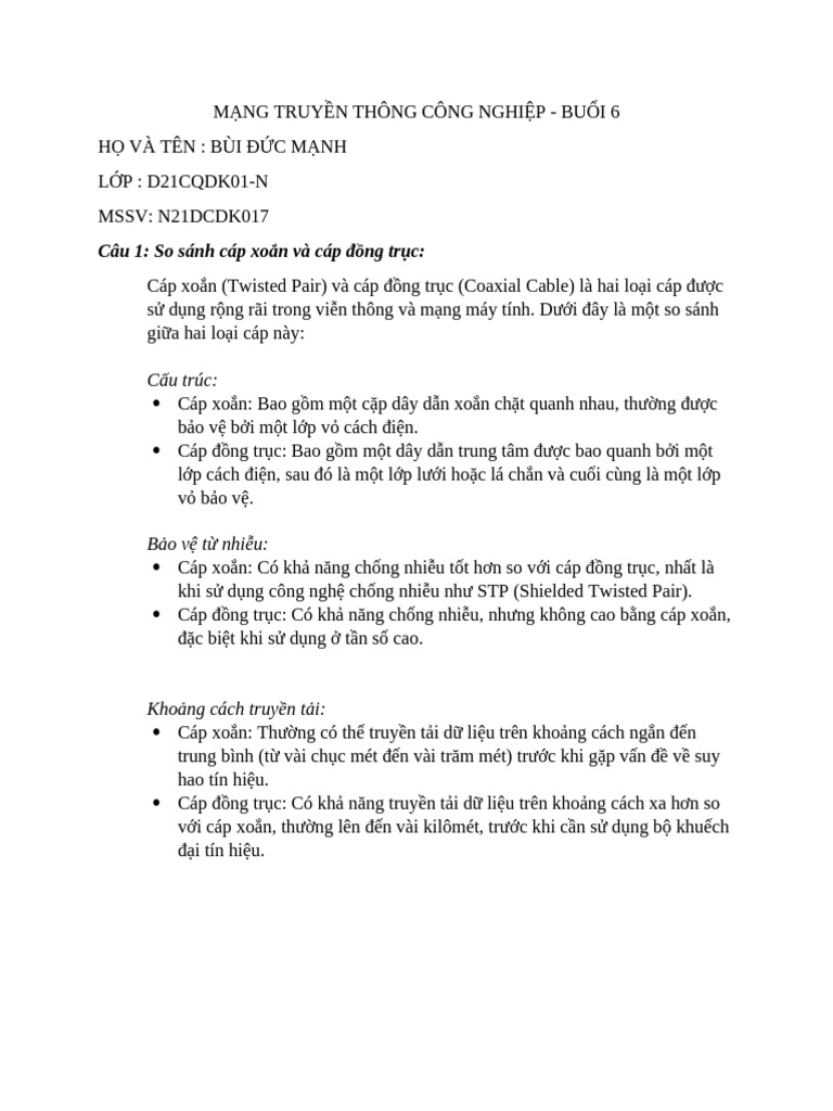 MTTCN BuiDucManh Buoi6 | PDF