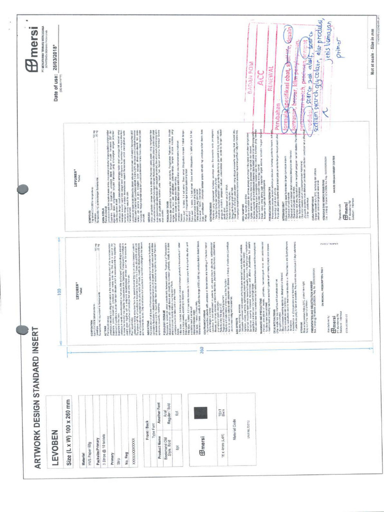 6.2 Informasi Produk - Levoben | PDF