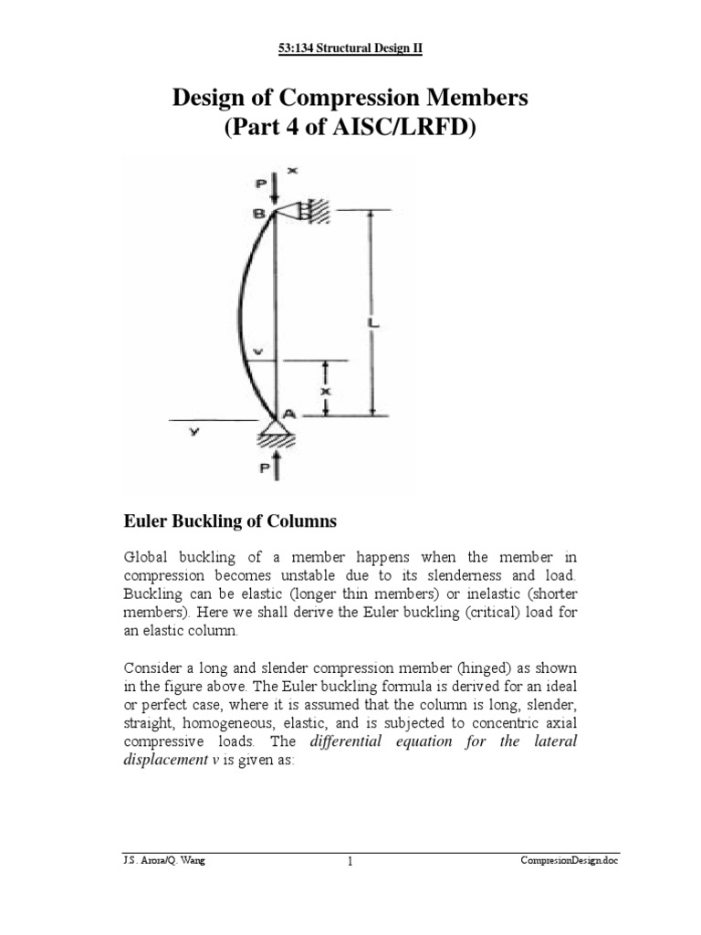 AISC - Buckling Design