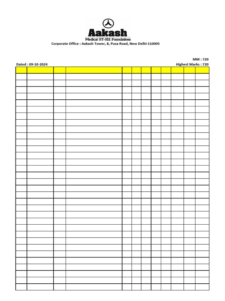 Result NBTS-01 RM P3 09.10.2024 | PDF