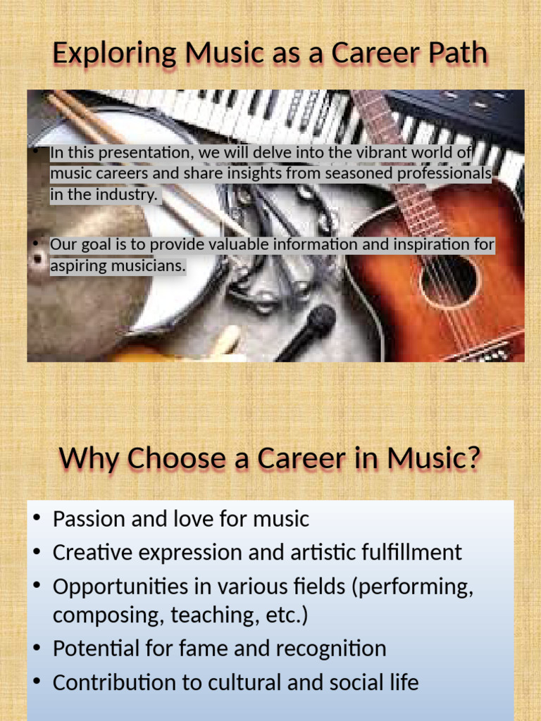 Exploring_Music_Career_Path | PDF