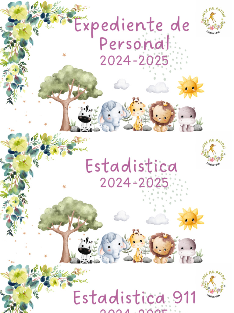 Portadas 2024-2025 | PDF