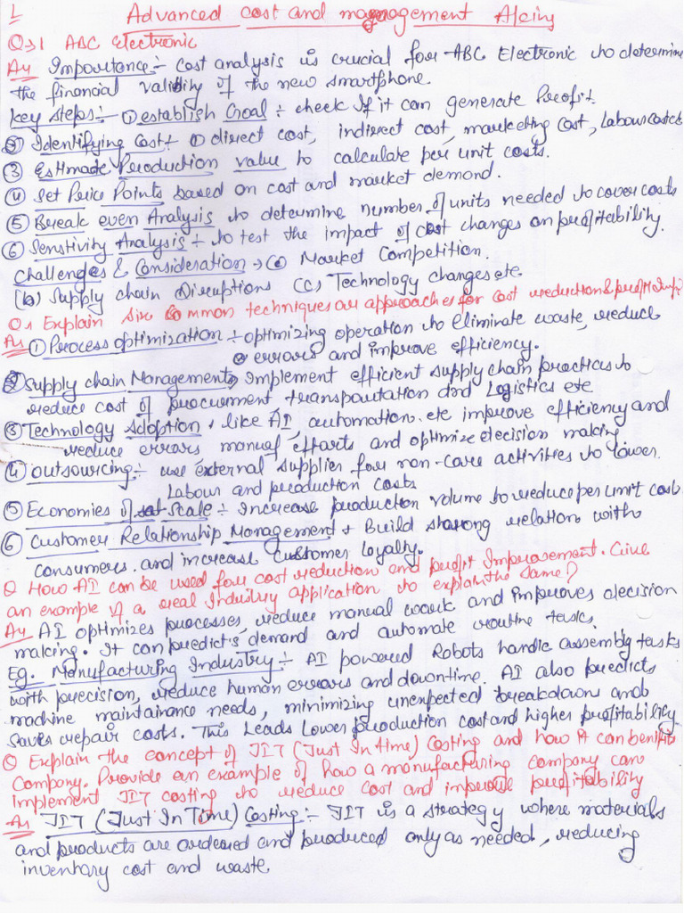 Advanced Accounting Notes | PDF