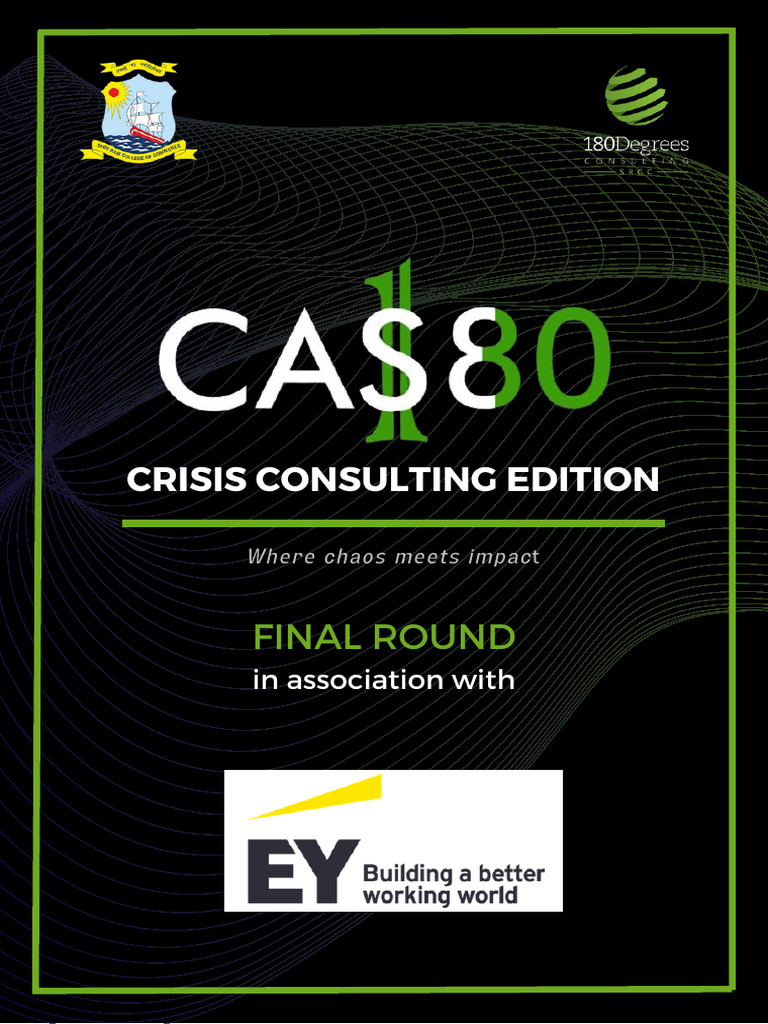 Case Sample - Ernst and Young | PDF | Supply Chain | Business