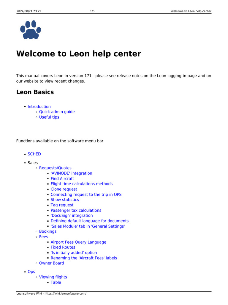 Welcome To Leon Help Center | PDF | Airport | Computing